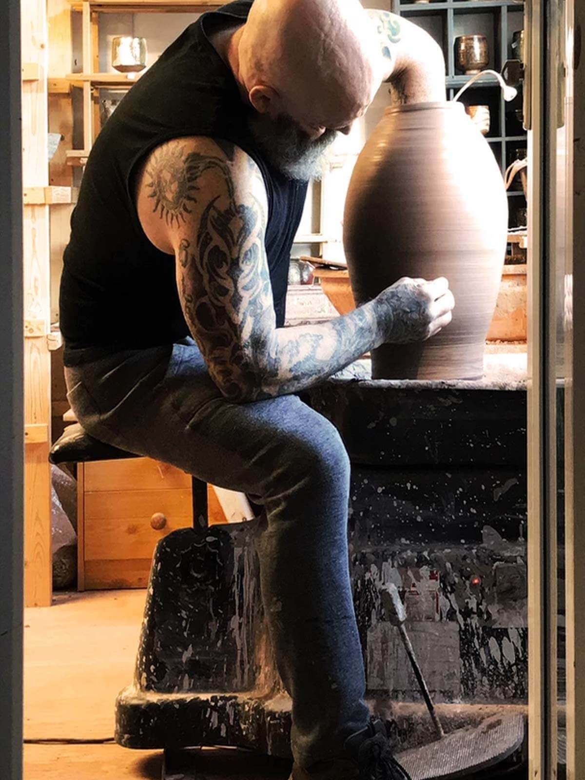 Demo day with Steve Booton - Anglian Potters